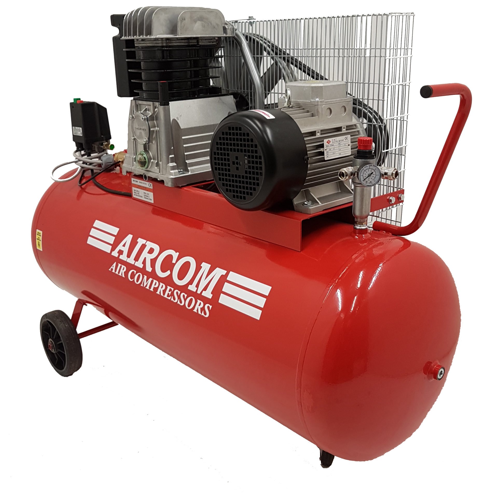 AIR6200, 500 l/min, 270l, 4kW/400V, 15bar kolbkompressor | Aircom