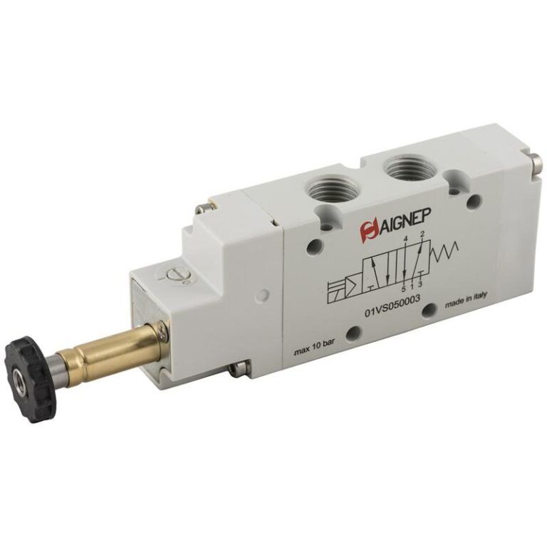 Jaotur 3/2, NC, 1/8 solenoidiga, monostabiilne, vedrutagastuv | Aircom